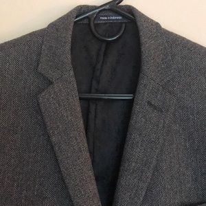 Bar III Suits & Blazers | Tartan Gray Double Vent Plaid Blazer 40r ...